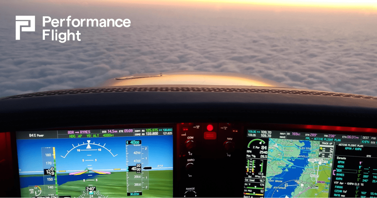 Instrument Training - Performance Flight